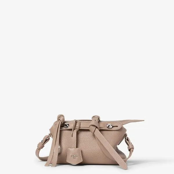 Fendi By The Way Soft Mini Beige Cuoio Romano Leather Mini-bag
